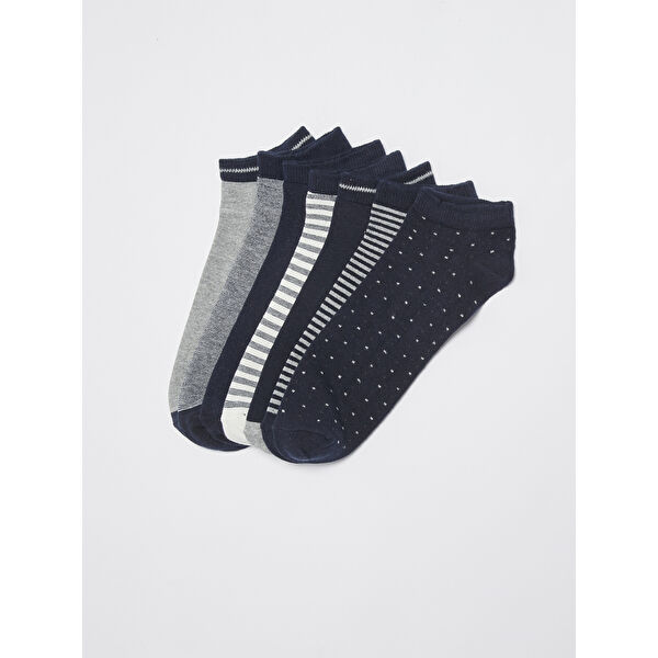 Desenli Erkek Patik Çorap 7'li