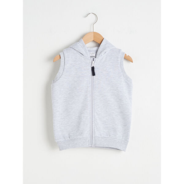 Erkek Bebek Fermuarlı Yelek