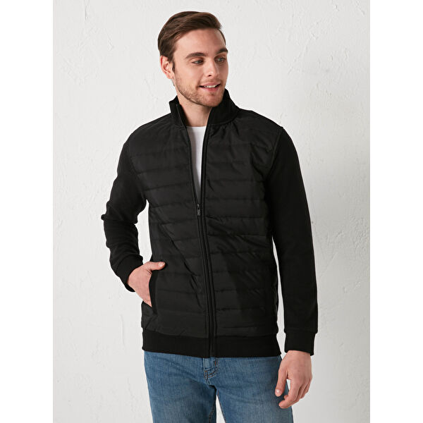 LCW CLASSIC Rahat Kalıp Dik Yaka Kalın Erkek Mont LCW CLASSIC Rahat Kalıp Dik Yaka Kalın Erkek Mont