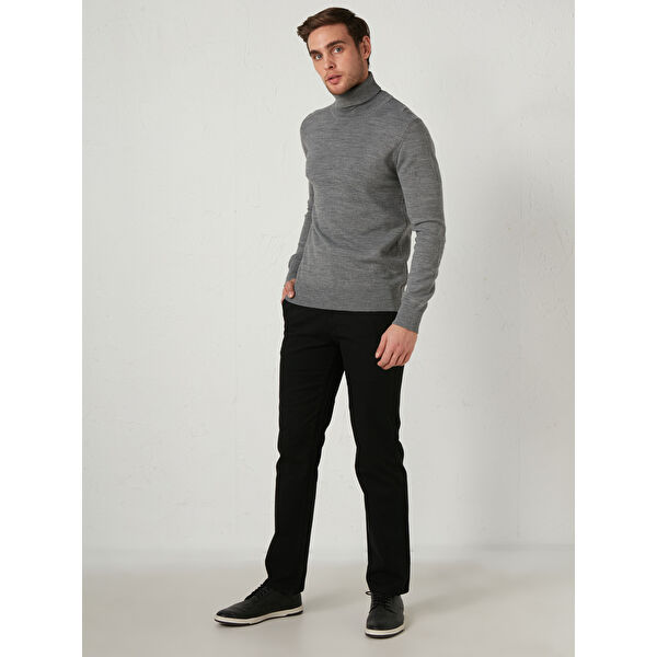 Geniş Kalıp Gabardin Erkek Chino Pantolon