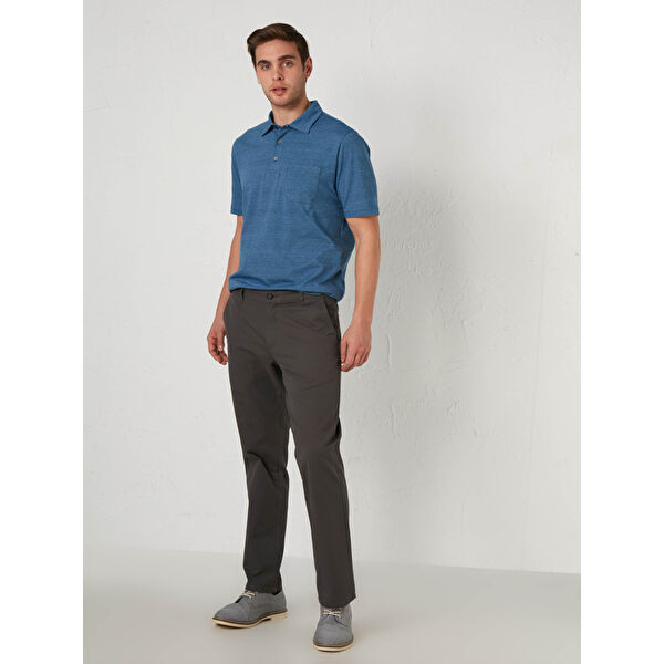 LCW CLASSIC Geniş Kalıp Gabardin Erkek Chino Pantolon