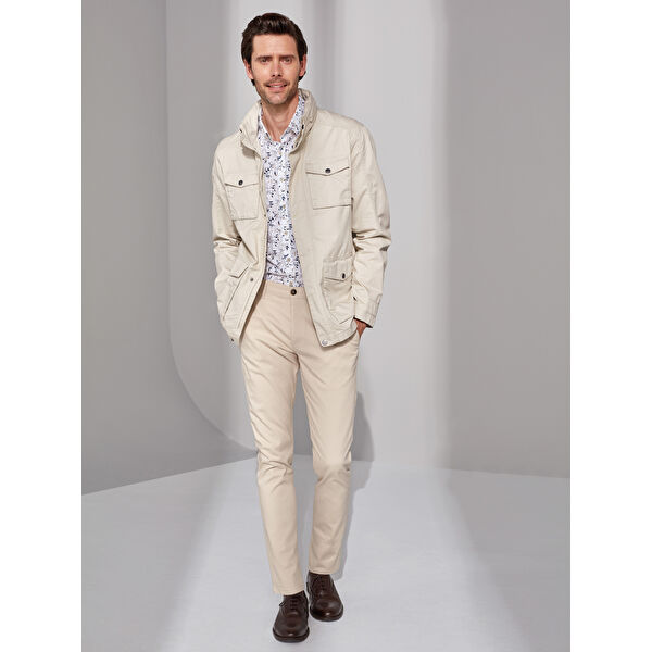 LCW CLASSIC Ekstra Dar Kalıp Gabardin Chino Pantolon