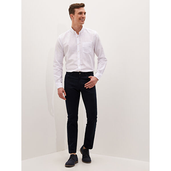 LCW CLASSIC Standart Kalıp Gabardin Erkek Chino Pantolon LCW CLASSIC Standart Kalıp Gabardin Erkek Chino Pantolon
