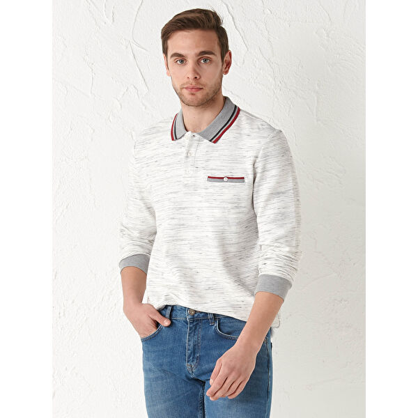LCW CLASSIC Polo Yaka Uzun Kollu Erkek Tişört