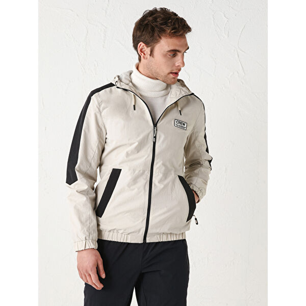 Outdoor Rahat Kalıp Kapüşonlu Erkek Rüzgarlık Outdoor Rahat Kalıp Kapüşonlu Erkek Rüzgarlık