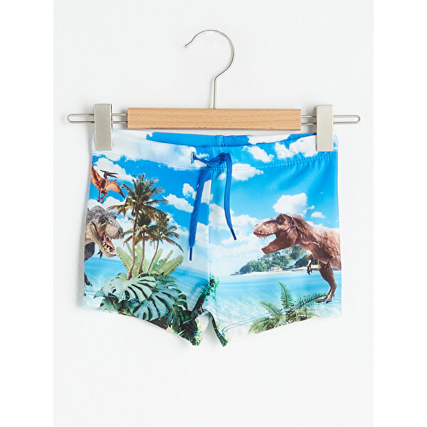 Baskılı Hızlı Kuruyan Erkek Çocuk Boxer Mayo