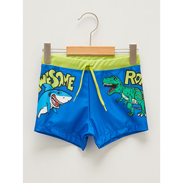 Baskılı Hızlı Kuruyan Erkek Çocuk Boxer Mayo