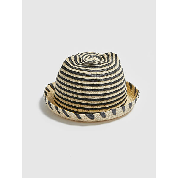 Kız Bebek Hasır Şapka