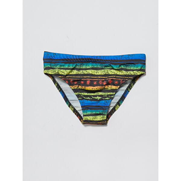 Desenli Hızlı Kuruyan Erkek Çocuk Slip Mayo Desenli Hızlı Kuruyan Erkek Çocuk Slip Mayo