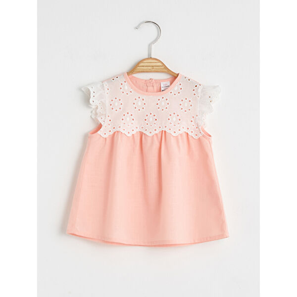 Kız Bebek Poplin Bluz Kız Bebek Poplin Bluz