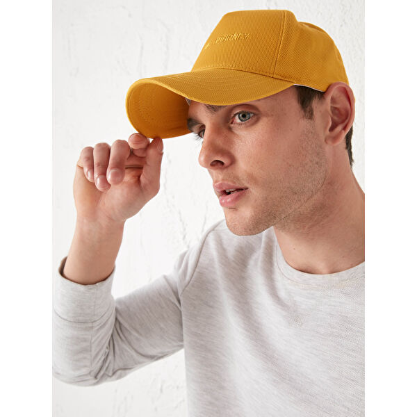 Yazı Nakışlı Erkek Kep Şapka