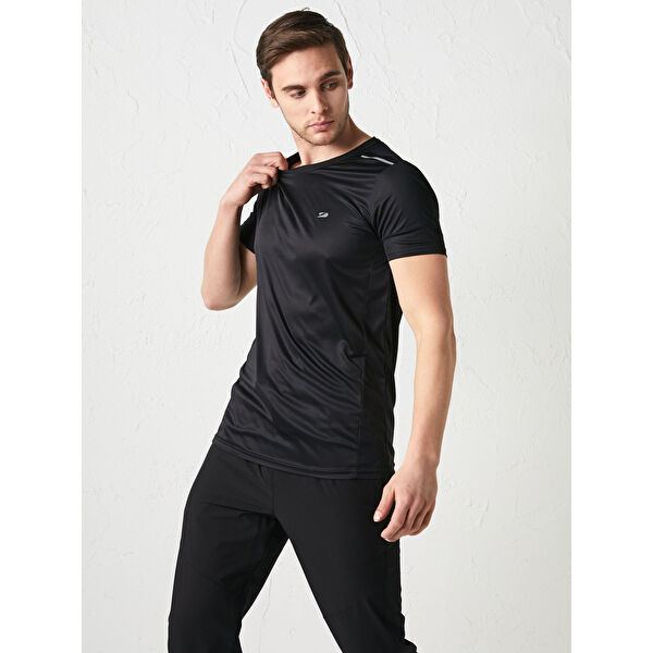 LCW SPORTS Bisiklet Yaka Kısa Kollu Aktif Spor Erkek Tişört