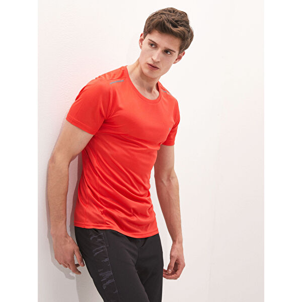 Bisiklet Yaka Kısa Kollu Aktif Spor Erkek Tişört Bisiklet Yaka Kısa Kollu Aktif Spor Erkek Tişört