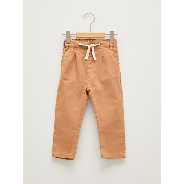 Beli Lastikli Basic Gabardin Erkek Bebek Pantolon Beli Lastikli Basic Gabardin Erkek Bebek Pantolon
