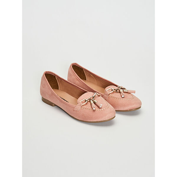 Kadın Zincir Detaylı Klasik Ayakkabı