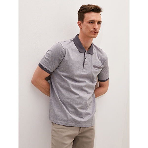 LCW CLASSIC Merserize Polo Yaka Kısa Kollu Erkek Tişört LCW CLASSIC Merserize Polo Yaka Kısa Kollu Erkek Tişört