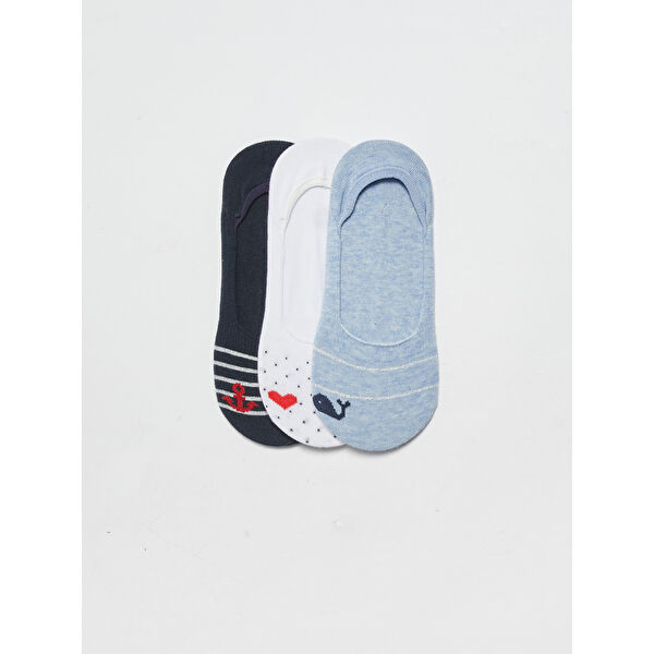 LCW DREAM Desenli Kadın Babet Çorap 3'lü