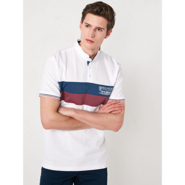 LCW CLASSIC Hakim Yaka Kısa Kollu Pamuklu Erkek Tişört LCW CLASSIC Hakim Yaka Kısa Kollu Pamuklu Erkek Tişört