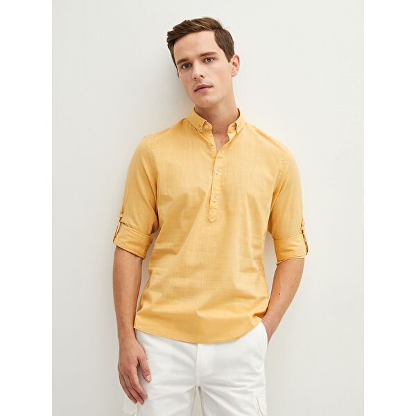 LCW VISION Ekstra Slim Fit Uzun Kollu Poplin Erkek Gömlek LCW VISION Ekstra Slim Fit Uzun Kollu Poplin Erkek Gömlek