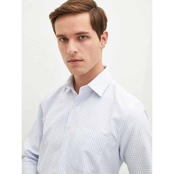 LCW FORMAL Regular Fit Uzun Kollu Gabardin Erkek Gömlek