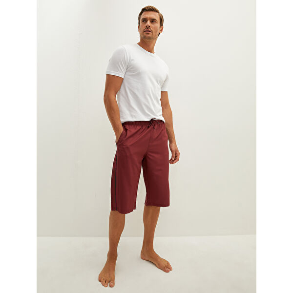 Diz Altı Boy Basic Erkek Deniz Şortu Diz Altı Boy Basic Erkek Deniz Şortu