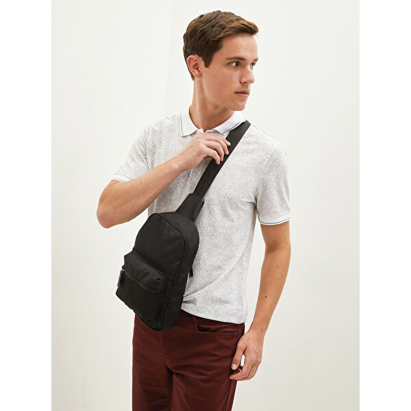 Tek Omuz Askılı Erkek Sırt ve Göğüs Çantası