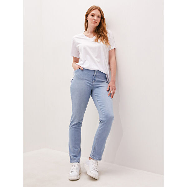 LCW BASIC Yüksek Bel Skinny Fit Kadın Jean Pantolon LCW BASIC Yüksek Bel Skinny Fit Kadın Jean Pantolon