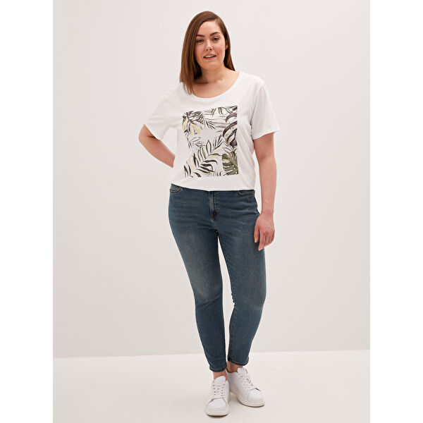 LCW BASIC Yüksek Bel Skinny Fit Kadın Jean Pantolon