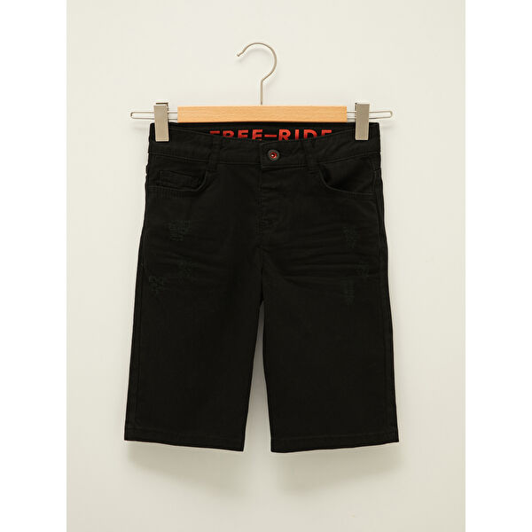 Basic Gabardin Erkek Çocuk Bermuda Şort Basic Gabardin Erkek Çocuk Bermuda Şort