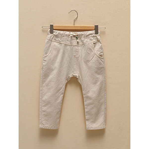 Comfort Fit Basic Organik Pamuklu Erkek Bebek Pantolon Comfort Fit Basic Organik Pamuklu Erkek Bebek Pantolon