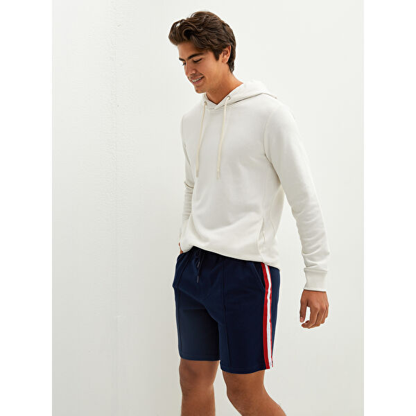 Standart Kalıp Örme Erkek Şort