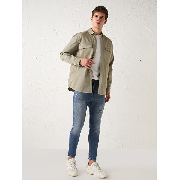 730 Havuç Erkek Jean Pantolon