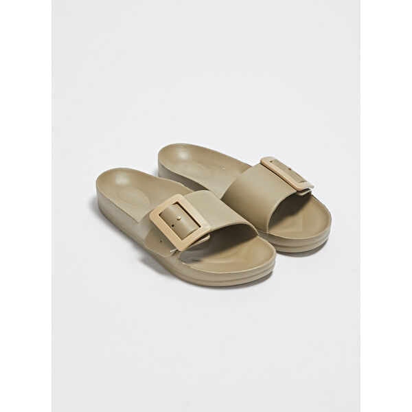 Kadın Tokalı Plaj Terliği Kadın Tokalı Plaj Terliği