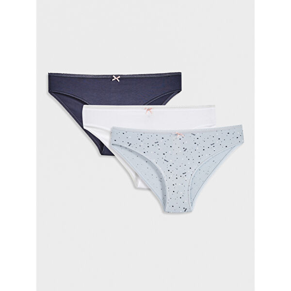 LCW DREAM Desenli Bikini Külot 3'lü Paket