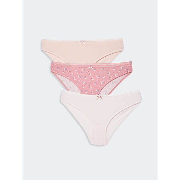 LCW DREAM Desenli Bikini Külot 3'lü Paket