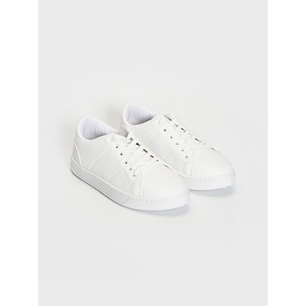 Kadın Bağcıklı Sneaker Ayakkabı