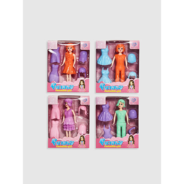 Kız Çocuk Aksesuarlı Oyuncak Bebek