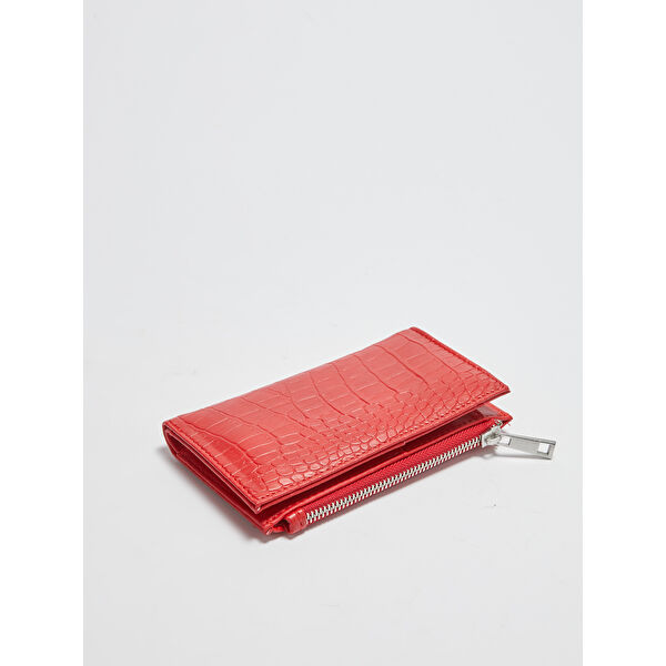 Deri Görünümlü Kadın Cüzdan