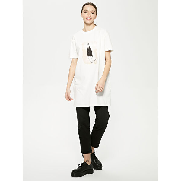 MODEST Bilek Boy Mom Jean Pantolon