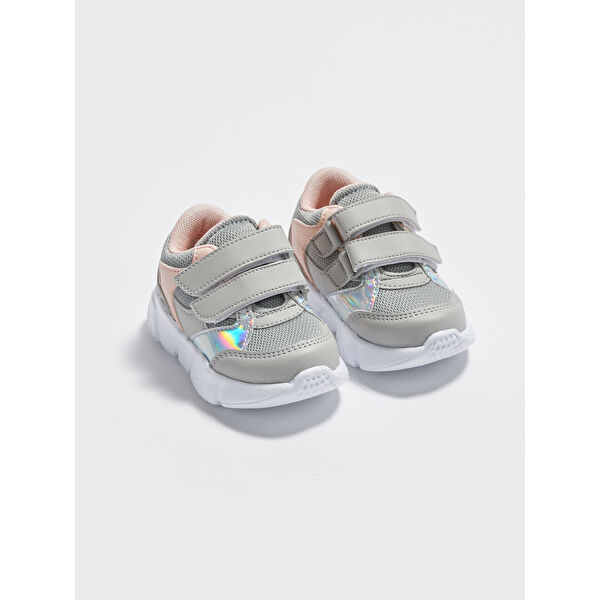 Kız Bebek Cırt Cırtlı Yürüme Öncesi Ayakkabı