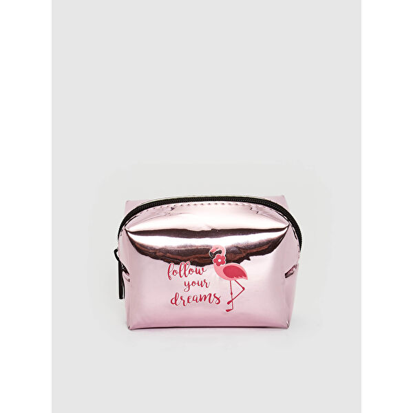 Flamingo Baskılı Bozuk Para Cüzdanı Flamingo Baskılı Bozuk Para Cüzdanı