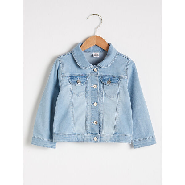 Kız Bebek Jean Ceket