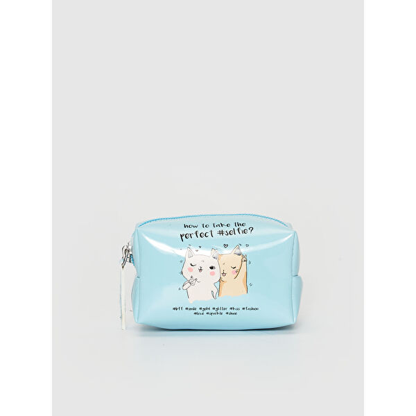 Baskılı Parlak Bozuk Para Cüzdanı Baskılı Parlak Bozuk Para Cüzdanı