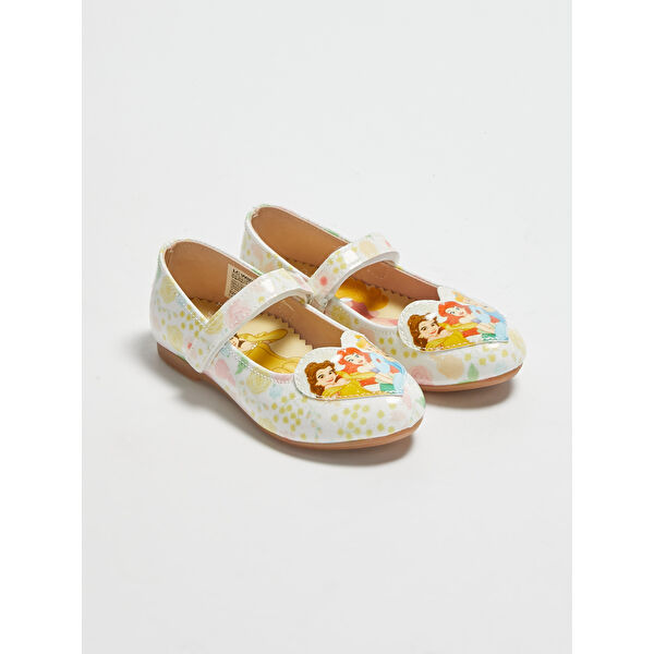 Prenses Lisanslı Cırt Cırtlı Kız Çocuk Babet