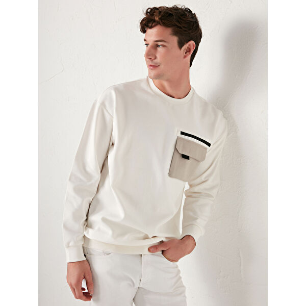 LCW CASUAL Bisiklet Yaka Uzun Kollu Kalın Erkek Sweatshirt LCW CASUAL Bisiklet Yaka Uzun Kollu Kalın Erkek Sweatshirt