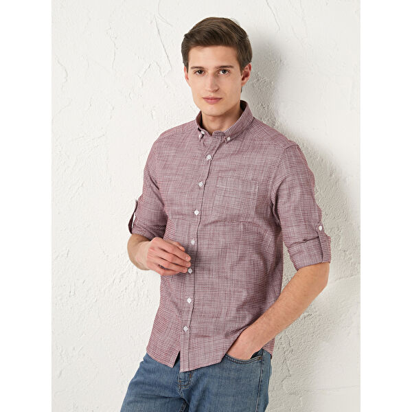 LCW CLASSIC Slim Fit Uzun Kollu Pamuklu Erkek Gömlek LCW CLASSIC Slim Fit Uzun Kollu Pamuklu Erkek Gömlek