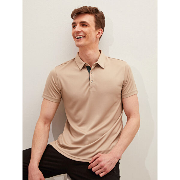 Outdoor Polo Yaka Kısa Kollu Erkek Tişört