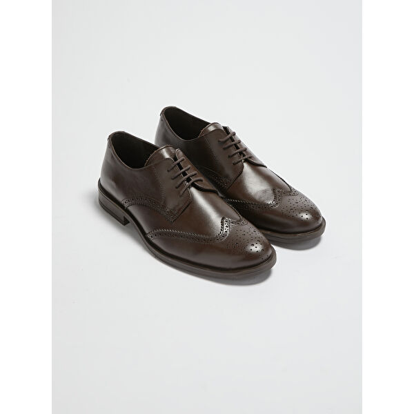 Bağcıklı Deri Erkek Klasik Ayakkabı