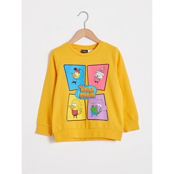 Erkek Çocuk Kral Şakir Baskılı Tişört