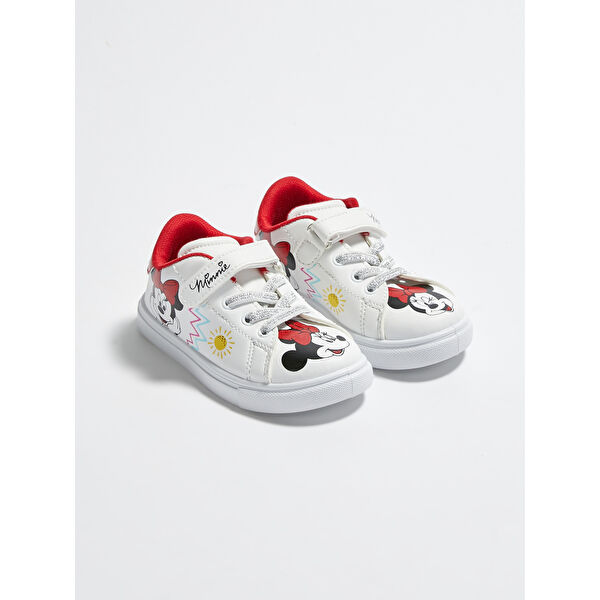 Kız Bebek Minnie Mouse Lisanslı Spor Ayakkabı